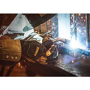DEWALT Premium MIG/TIG Welding Gloves, Gauntlet-Style Cuff, X-Large