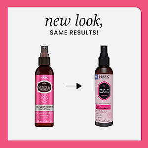 HASK Keratin Collection: 2 Keratin 5-in-1 Leave In Conditioner and 1 Keratin Shampoo and Conditioner set