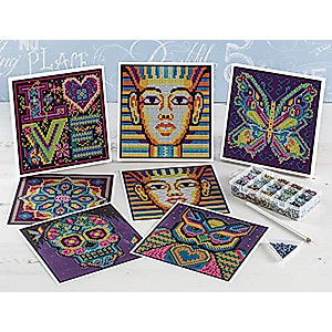 Sequin Art Diamond Butterfly Sparkling Arts & Crafts Picture Kit