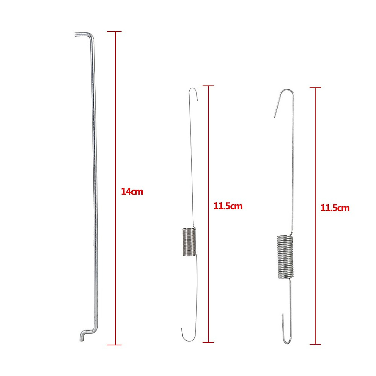 NestNiche Throttle Return Springs, Throttle Control Return Governor Linkage Spring Rod, Replaces for GX120 GX140 GX160 GX200