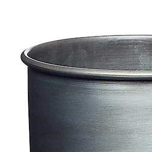 Kitchen Craft Utensil Holder Industrial Kitchen 12x14,5cm, 13.5 x 13.5 x 14.5 cm, Silver