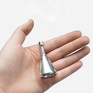 2Pcs Deburring External Chamfer Tool Stainless Steel Deburring Drill Bit Remove Burr Quickly Repairs Damaged Bolts Fits for 8-32 Bolts (Silver)