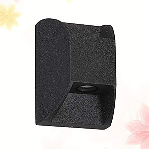 Creative Wall Lamp- Modern Dual- Side Glowing Outdoor Light Wall Light Waterproof Garden Courtyard Lamp for Home Farmyard Balcony Aisle Corridor (Black)