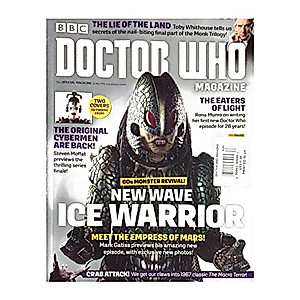 BBC DOCTOR WHO MAGAZINE, NEW WAVE ICE WARRIOR ISSUE 513