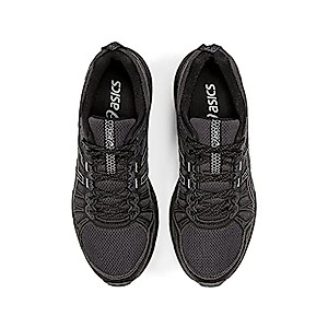 ASICS Men's Gel-Venture 7 Running Shoes, 14, Black/Sheet Rock