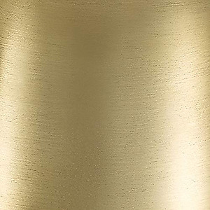 Amazon Brand – Rivet Mid-Century Modern Single Glass Globe Plug-In Wall Sconce With LED Light Bulb - 9.5 x 6.25 x 9.75 Inches, Gold Satin Brass - 21168-001