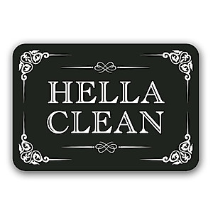 Dishwasher Magnet Clean Dirty Sign QMMD Hella Clean and Dirty Af Magnet Clean Dirty Magnet for Dishwasher