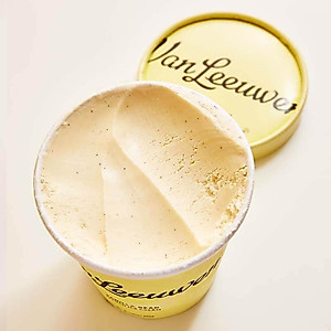 Van Leeuwen Premium Vanilla Bean French Ice Cream, 14 oz (Frozen)