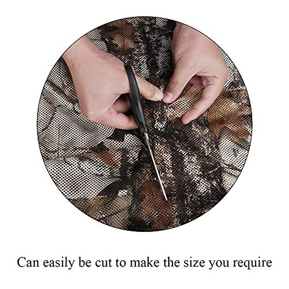 Tongcamo Hunting Blind Material, Camo Netting for Outdoor, Photography, Camping, Concealment, Disguise, Sunshade, Covers