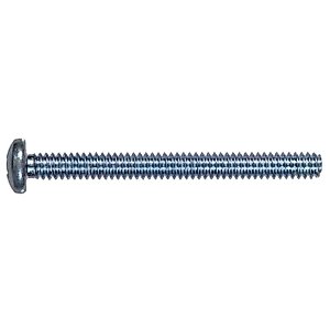 The Hillman Group 92094 6-32-Inch x 1-1/2-Inch Pan Head Phillips Machine Screw, 100-Pack, zinc