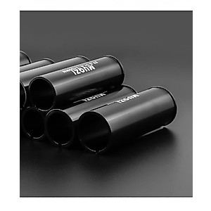 Sanmum 100mm Bike Seat Post Shim Aluminum Alloy Bicycle Seatpost Tube Adapter for MTB,Mountain,City Bike,Road Bike (27.2-30.4mm)