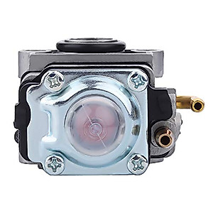 Savior 753-04296 Carburetor with Primer Bulb Fuel Line Kit for WYL-229 WYL-229-1 753-05251 753-1225 753-04745 Troy Bilt TB415CS TB425CS TB465SS TB490BC MTD Trimmer