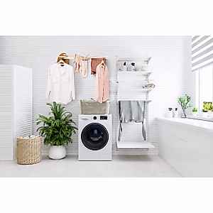 Pennsylvania Woodworks Wall Mounted Clothes Drying Rack - Heavy Duty, Collapsible Laundry Rack for Drying Clothes - Solid Maple Hardwood Foldable Drying Rack - Made in The USA (Large)