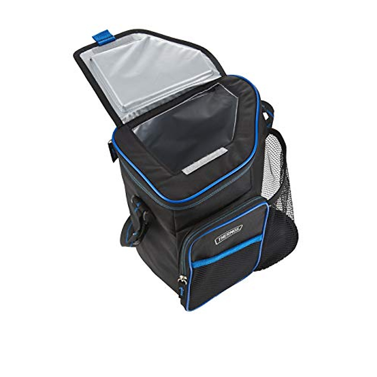 Thermos Lunch Cooler and King Stainless Bottle Combination Set, Black