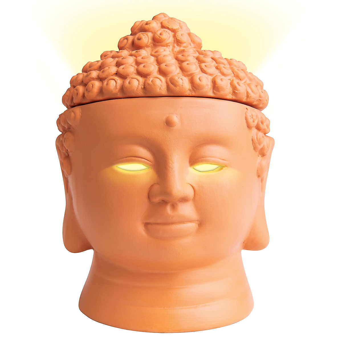 ZendoZones Backyard Buddha Citronella Candle Burner – 8-Hour Protection, Decorative Mosquito Repellent for Patios & Outdoor Spaces