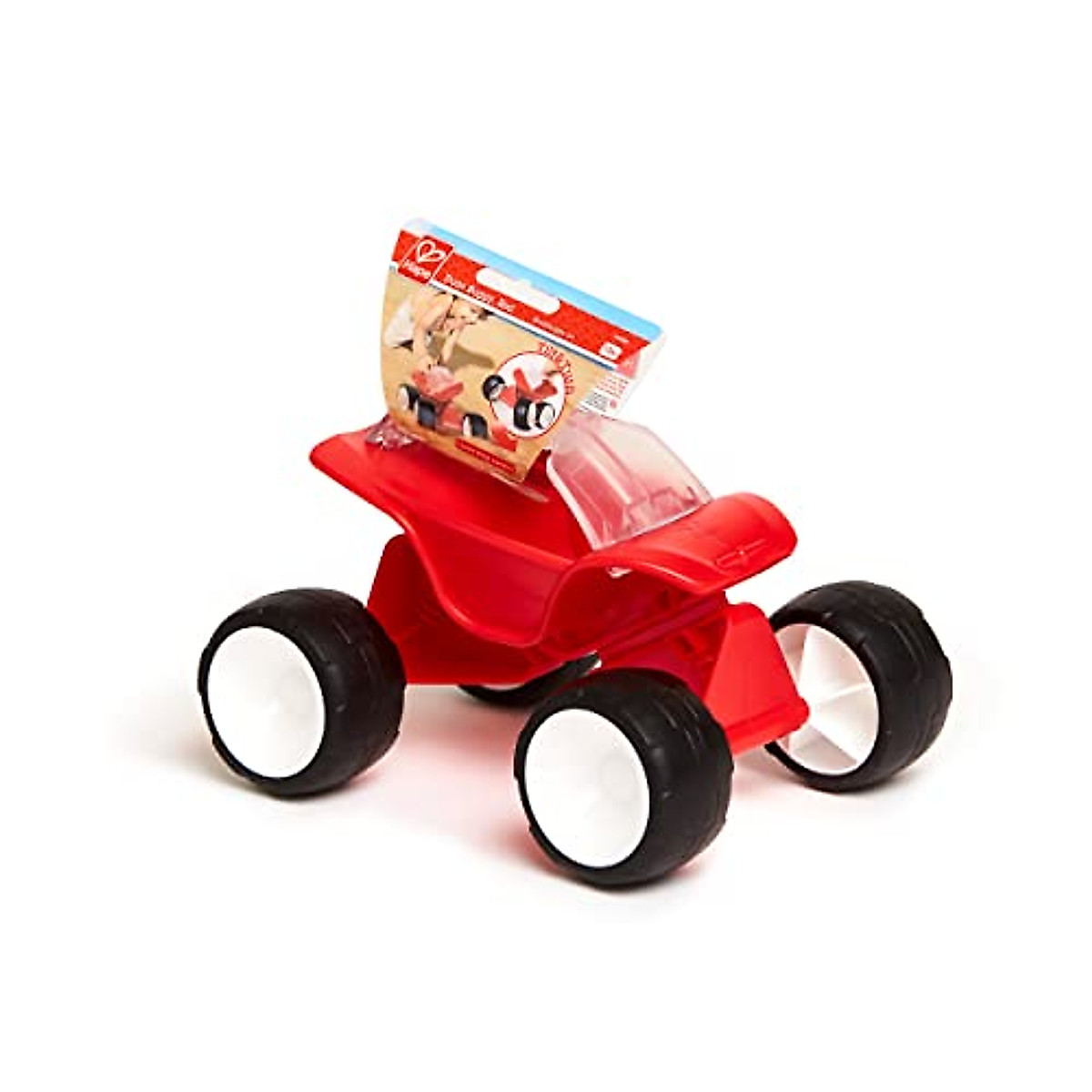 Hape Dune Buggy | Dirt Mini Sand Vehicle Car Toy for Kids, Red