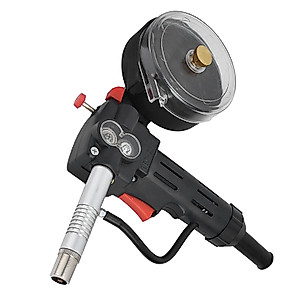 Welding Spool Gun Aluminium Air Cooled Gas Welder Tool Accessory Professional Aluminum MIG Welding for Manufacture Maintenance 200A CO2 / 180A Mixed Gases