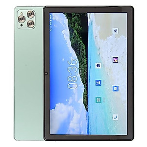 HEEPDD HD Tablet with 2 Card Slots Travel 10.1 FHD Gaming Tablet Octa Core CPU (US Plug)
