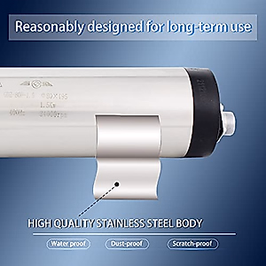 RATTMMOTOR CNC Spindle Motor 1.5KW Air Cooled Spindle Motor 110V ER16 Collet 80mm Diameter 15A 400HZ 24000RPM for CNC Router Engraving Milling Machine