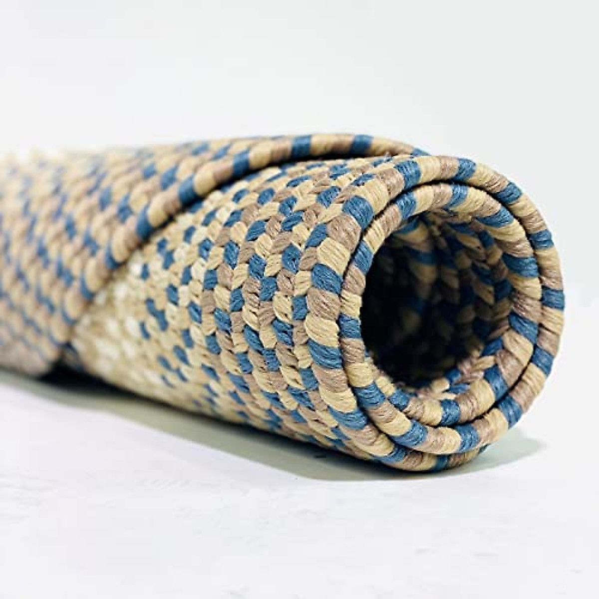 Colonial Mills Marin Braided Rug, 2x3, Natural