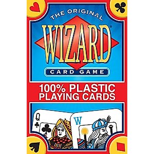 100% Plastic Wizard Card Game