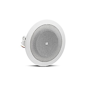 JBL 8124 - Full-Range In-Ceiling Loudspeaker with 70 Volt/100 Volt Taps (4 Pack)