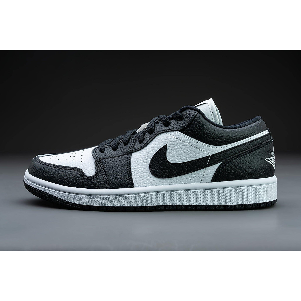 Nike Jordan Womens WMNS Air Jordan Low 1 DR0502 101 Homage - Size 8W White/Black/White
