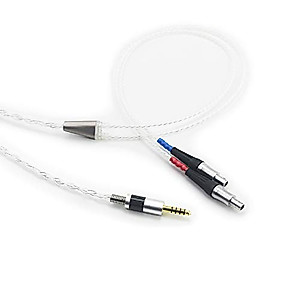NewFantasia HiFi Cable with 4.4MM Balanced Male Compatible with Sennheiser HD800, HD800S, HD820 Headphones Compatible with Sony WM1A, NW-WM1Z 2m/6.6ft