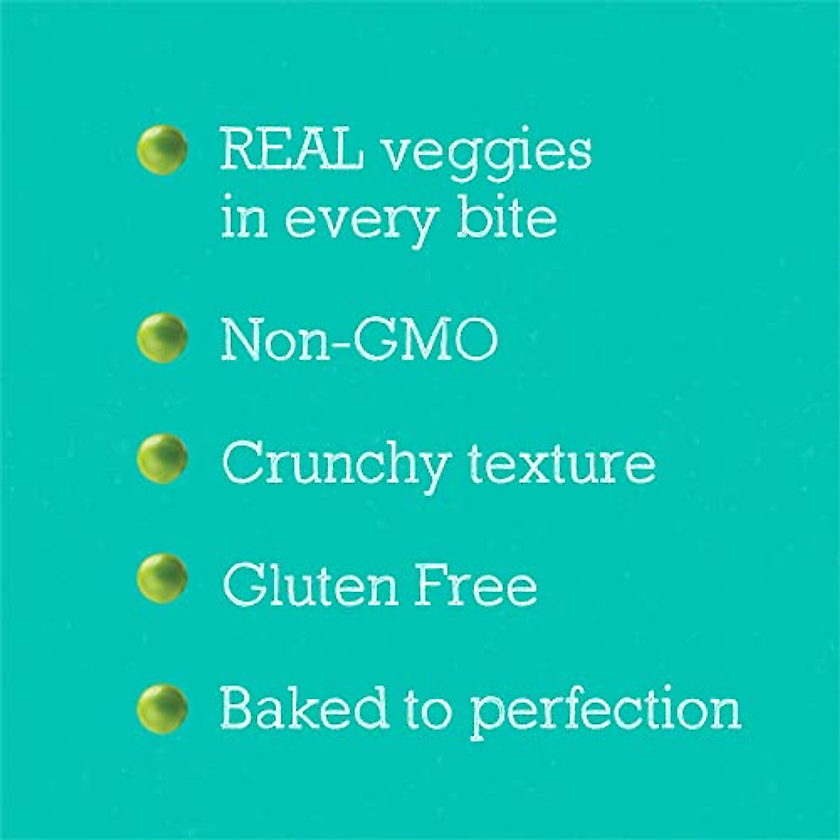 Beech-Nut Toddler Snacks, Original Crispeas Baked Pea Puffs, 1.4 oz Bag (7 Pack)