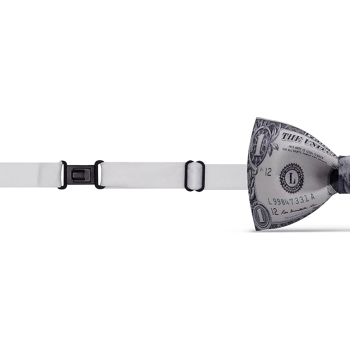 Lanzonia Fun Money Bow Ties for Men Original Designer Print Funny Green Bill Patterned Pre-Tied Particular Fantasy Theme Bowties with The Humorous Dollar Sign Motif for Party Holiday Birthday