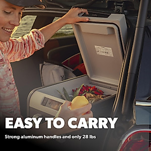 Dometic CFX3 25-Liter Portable Refrigerator and Freezer, Powered by AC/DC or Solar