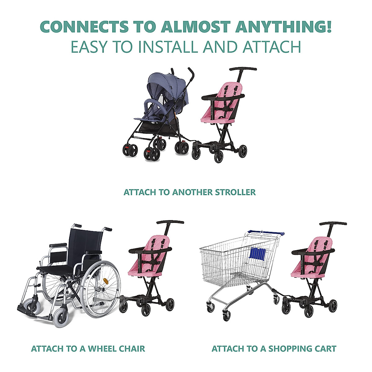 Dream On Me Coast Rider Connector for Dream On Me Coast Rider Stroller