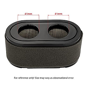 Butom 127-9252 136-7806 Air Filter Maintenance Kit for Toro 50" 42'' TimeCutter SS SW SWX with V-Twin Engine