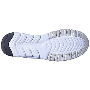 adidas Women's Vario Sport Running Shoe, Black/White/Grey, 8