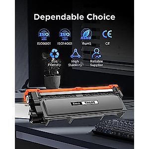Timink TN660 Compatible Toner Cartridge Replacement for Brother TN660 TN-660 TN 660 TN630, Compatible with HL-L2300D HL-L2380DW HL-L2320D DCP-L2540DW MFC-L2700DW MFC-L2685DW Printer (2 Black Toner)