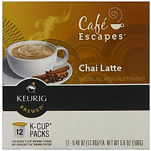 Green Mountain Chai Latte, 12-Count K-Cups
