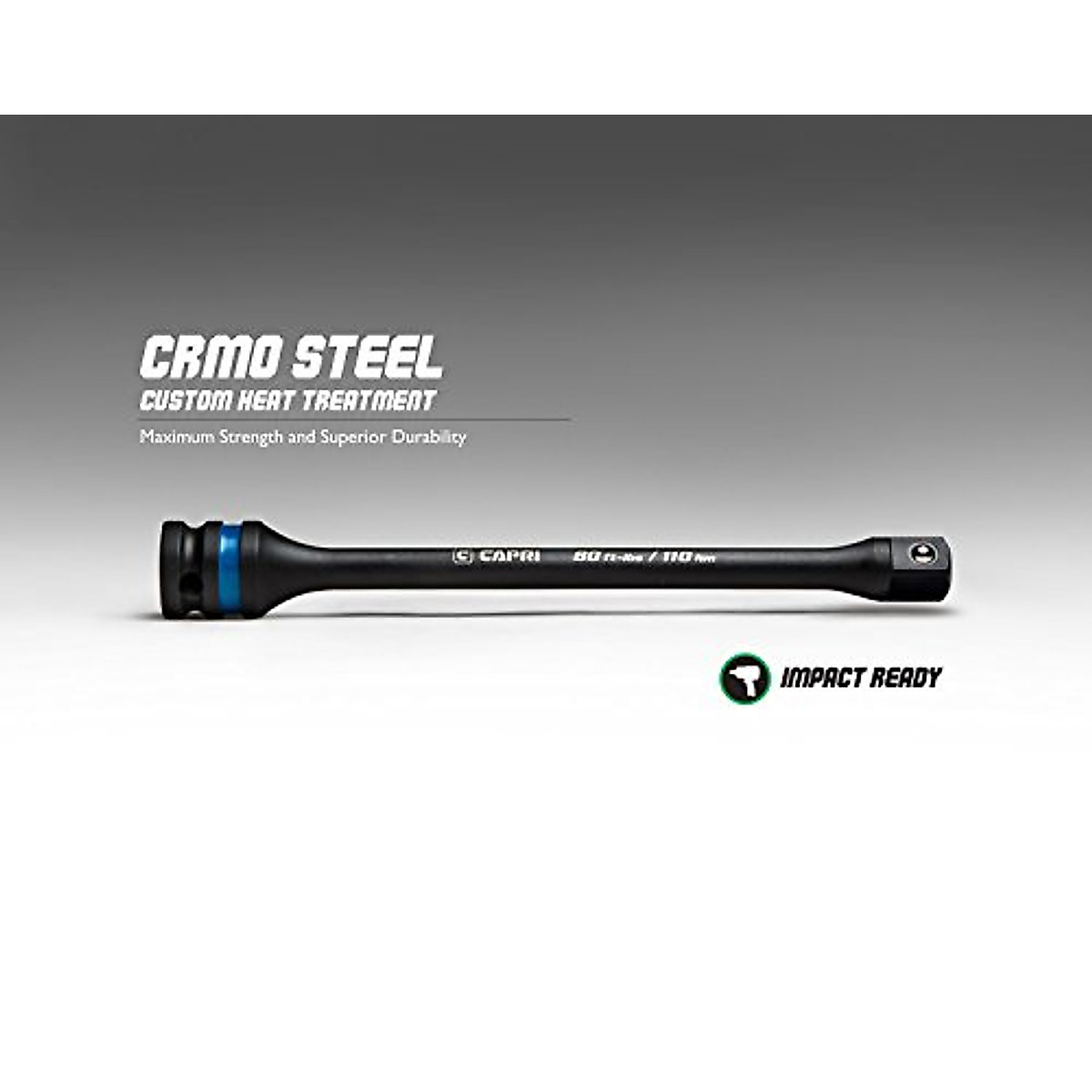 Capri Tools 30083 Torque Limiting Extension Bar Set (5 Piece), 65-140 ft. lbs., 1/2 in. Drive