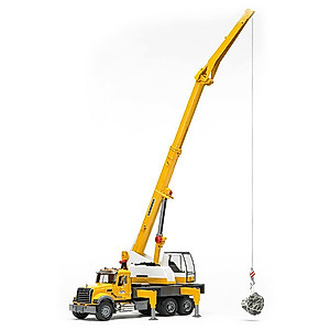 Bruder 02818 Mack Granite Liebherr Crane Truck