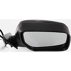 Kool Vue Mirror Set Compatible with 1990-1997 Toyota Land Cruiser, Fits 1996-1997 Lexus LX450, Driver and Passenger Side Manual Folding, Paintable, Power Glass