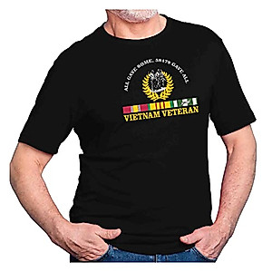 Vietnam Veteran All Gave Some, 58,479 Gave All T-Shirt (Black, Medium)