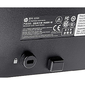 HP Business E230t 23" LED LCD Touchscreen Monitor - 16:9-5 ms