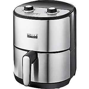Bella Pro Series 4.3-qt Analog Air Fryer Stainless Steel