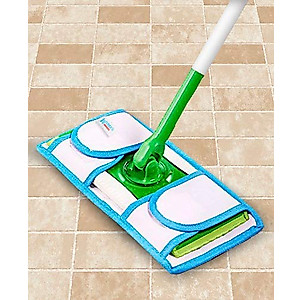 Set Of 2 Microfiber Weber’s Wonders Prime Mop Pads - Washable - Reusable - Durable - Works With Swiffer and ReadyMop Heads