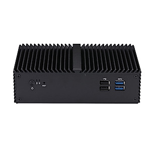 Qotom Q790G4 4 LAN Router Celeron J6412 8G RAM 32G mSATA,Desktop AES-NI Firewall Appliance Fanless Mini PC