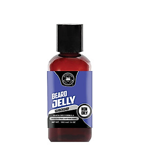 Beard Bro NEW Beard Jelly/NON - OILY Leave-in Beard Conditioner and Softener / 3.4 Ounce Travel Size Squeeze bottle (Barbershop)