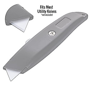 ToolTreaux White Ceramic Box Cutter Utility Knife Blades Replacement Pack of 10