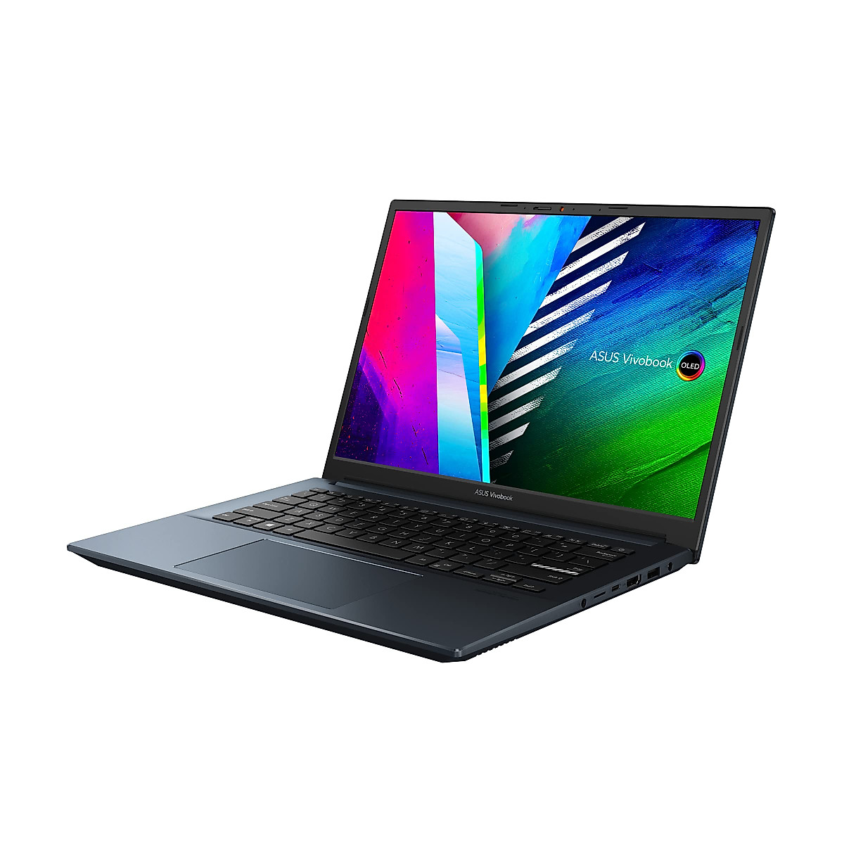 ASUS VivoBook Pro 14" OLED WQGXA (2880 x 1800) Slim Laptop, Intel Core i5-11300H up to 4.4 GHz, 16:10 400 nits 133% sRGB Pantone, Harman/Kardon, Backlit, Thunderbolt 4 (8GB RAM | 256GB PCIe SSD)