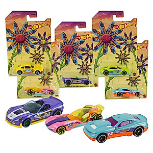 Hot Wheels 2022 Easter Spring Complete Set of 5 Diecast Vehicles