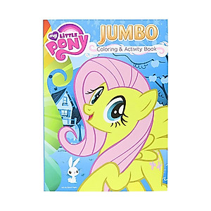 My Little Pony Jumbo 96 pg. Coloring And Activity Book - Fluttershy