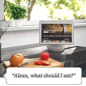 Echo Show 10 (3rd Gen) | HD smart display with motion and Alexa | Charcoal